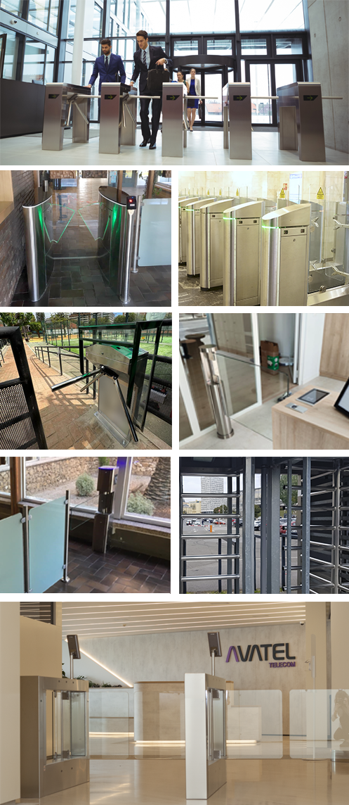 Control de Accesos Tornos y Barreras - Almas Industries